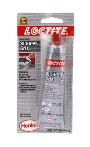 SILICONA LOCTITE GREY 70 ML – Tuercas y Pernos